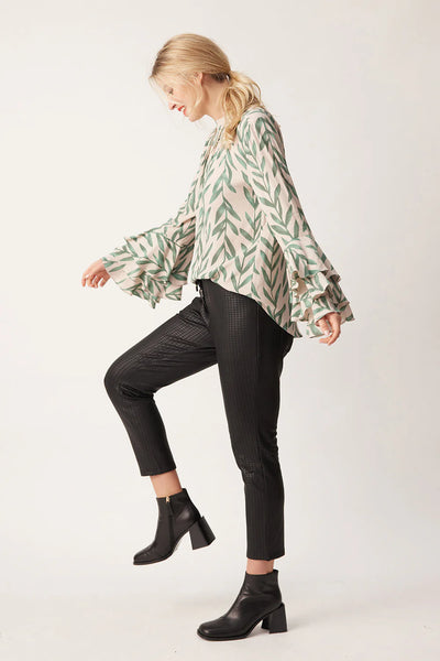 LEMON TREE (LN) Sonya pant - Black houndstooth! 8 | Recycle Style ...